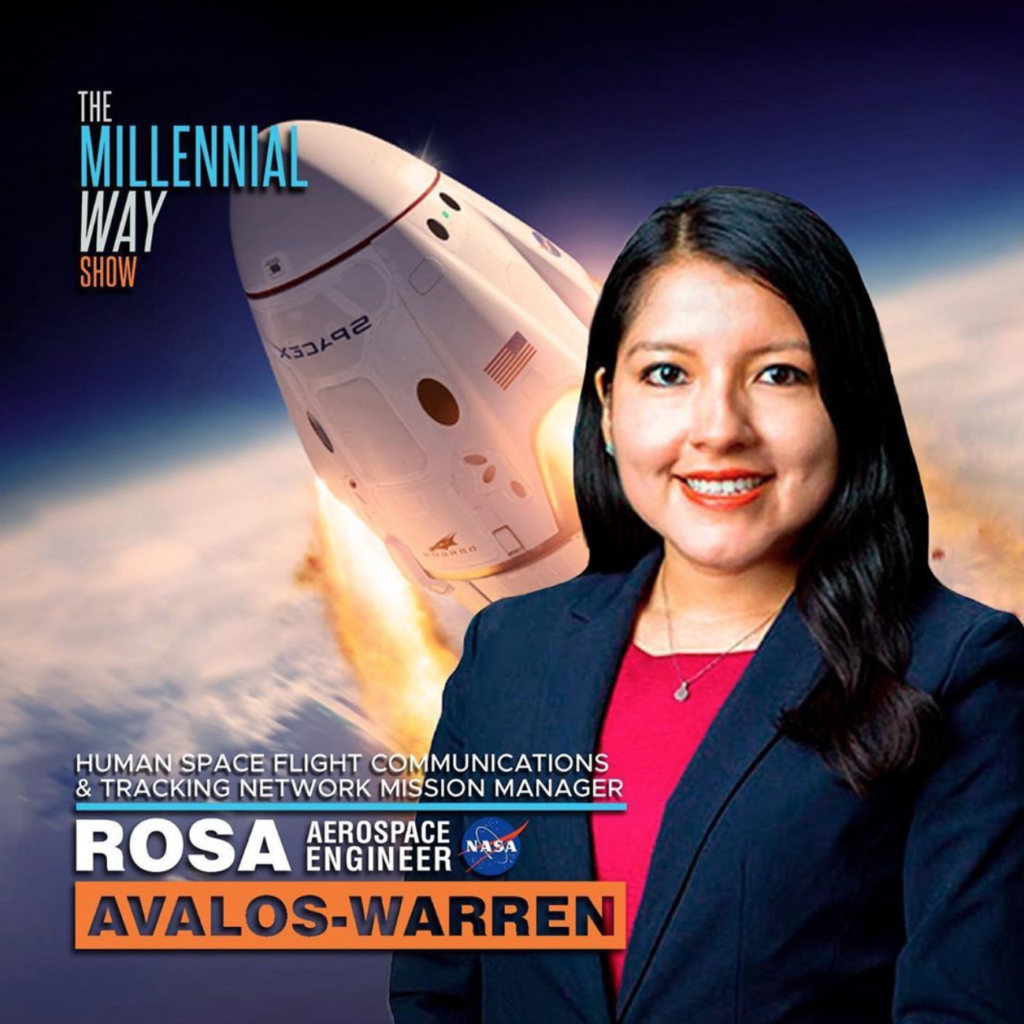 Rosa Ávalos-Warren, Ingeniera Aeroespacial- NASA sobre lanzamiento ...